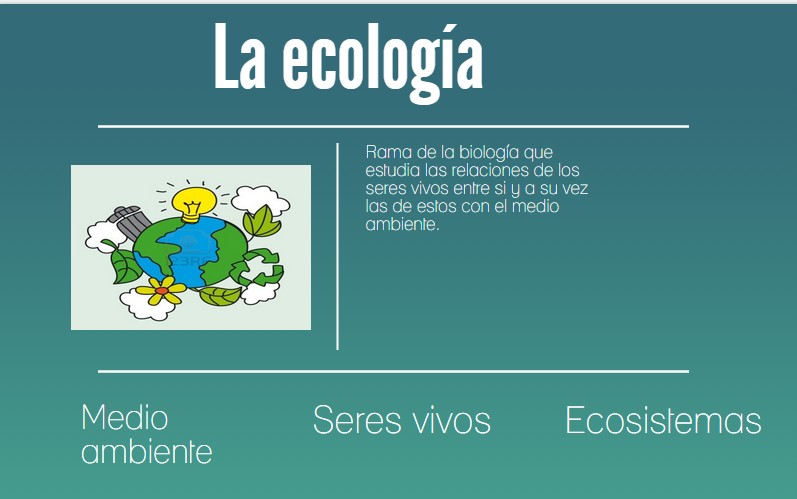 BioMerced: La ecología y los ecosistemas