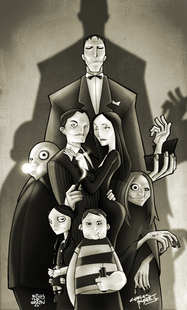 Fascinating Fanart: The Addams Family