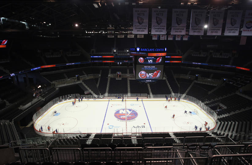 Knight of Cups: Enthusiasm In Brooklyn: Islanders Media Day