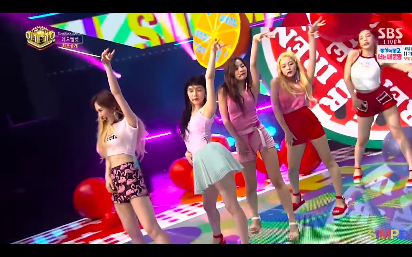 Red Velvet、新曲「Red Flavor」のステージミックス動画が人気に！公開から10日でYouTube再生回数150万回突破 ...