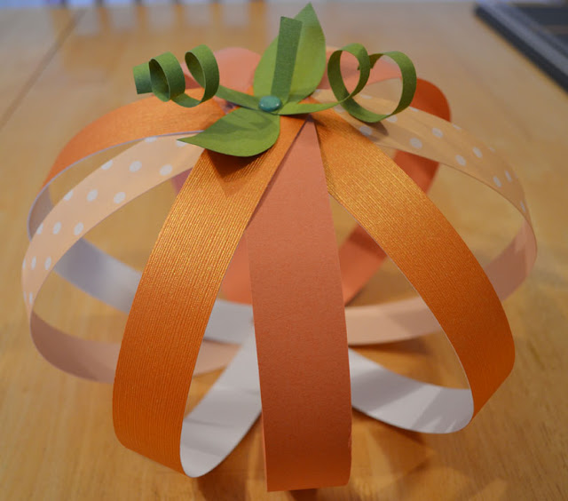 Sunny by Design: Paper pumpkins