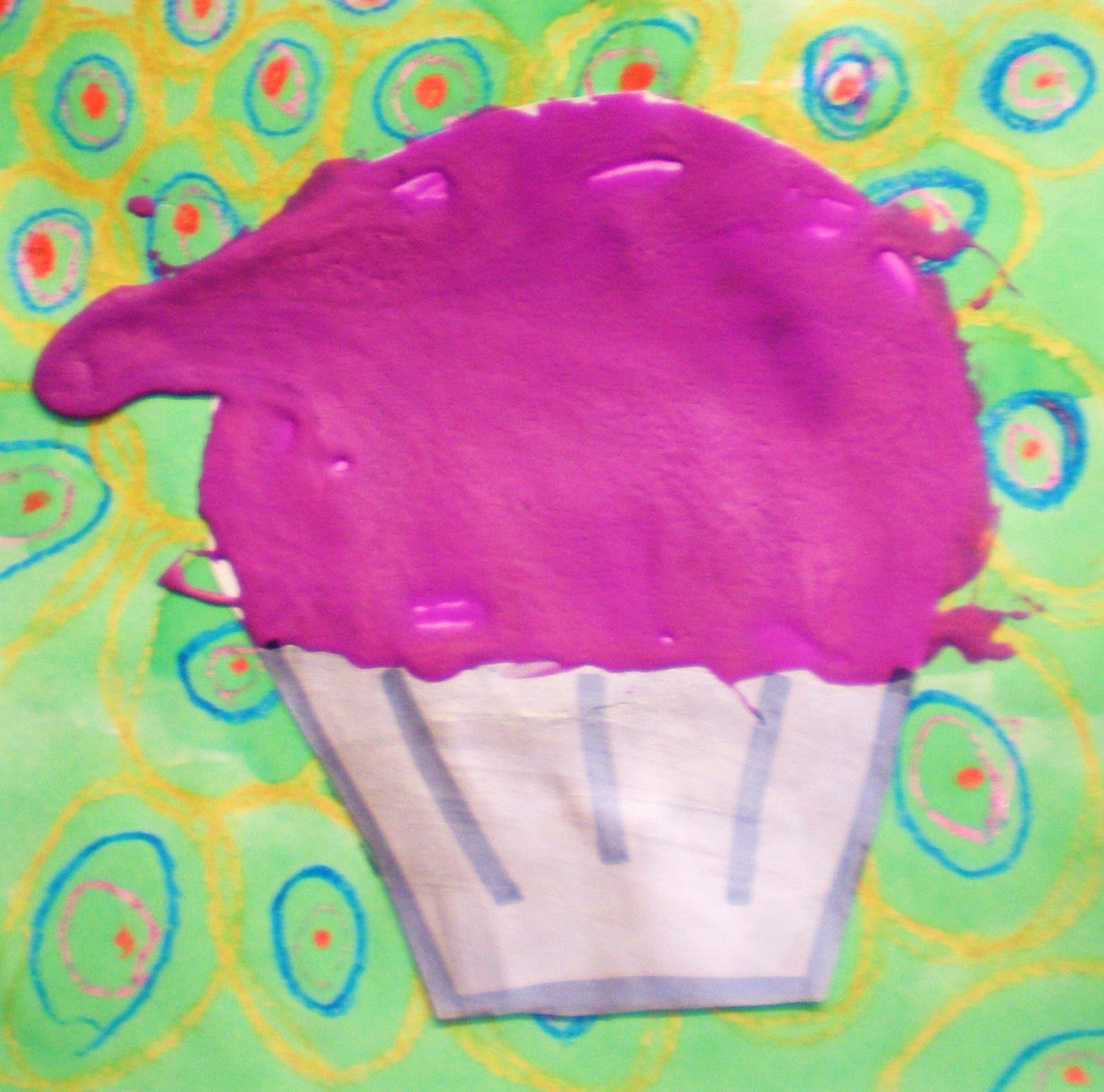 Miss M's Art Room: 1st Grade Cupcake Pop Art
