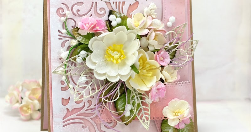 Wild Orchid Crafts: Pink card