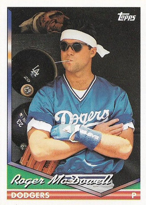 The best Dodger card for every year I've collected