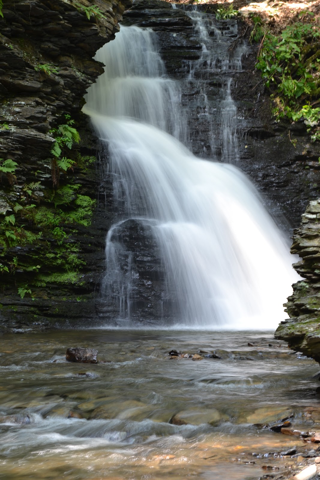 Nanda & Nathan The Travellers: Bushkill Falls -- The Niagara of ...
