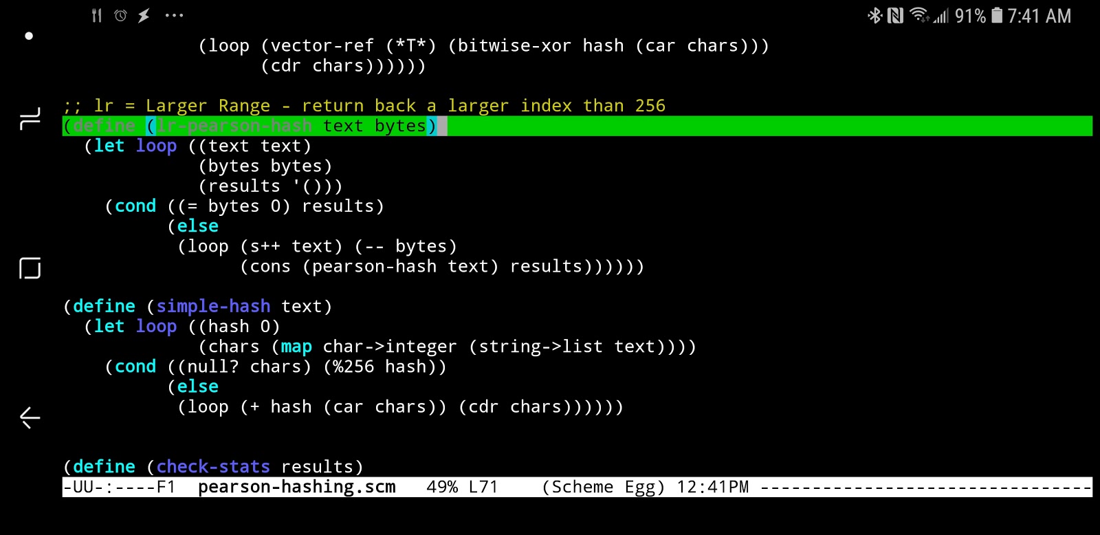 Ben's Journal: Dabbling in Computational Magic: Pearson Hashing