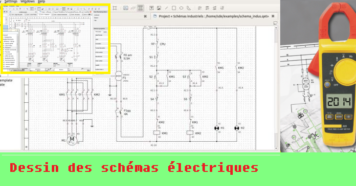 Dessin des schémas électriques simple, efficace et rapide. - génie électronique