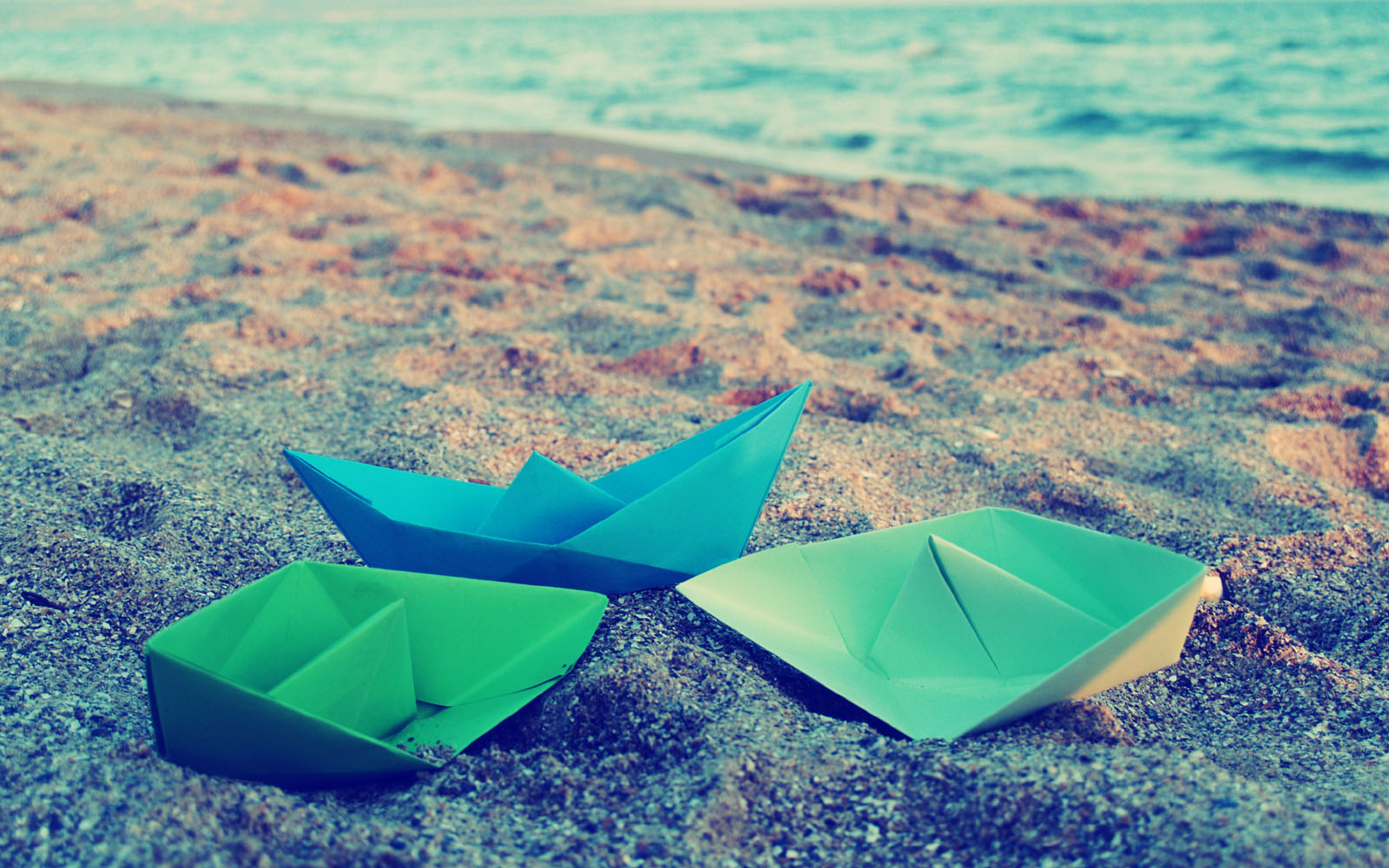 Paper Boats Wallpapers ~ Desktop Wallpaper