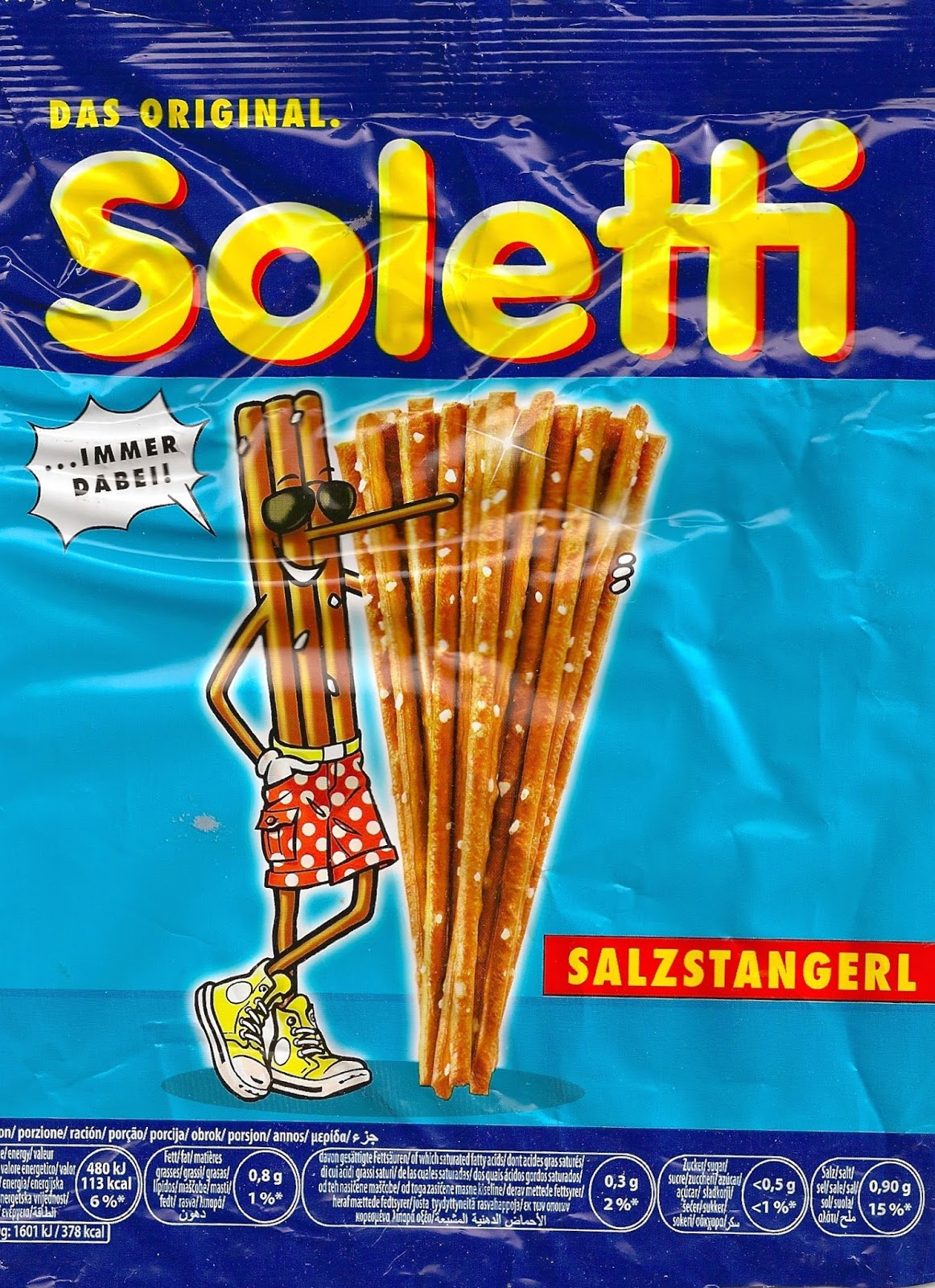 Cheeseburger Crisps & Other Stories: Soletti Salzstangerl
