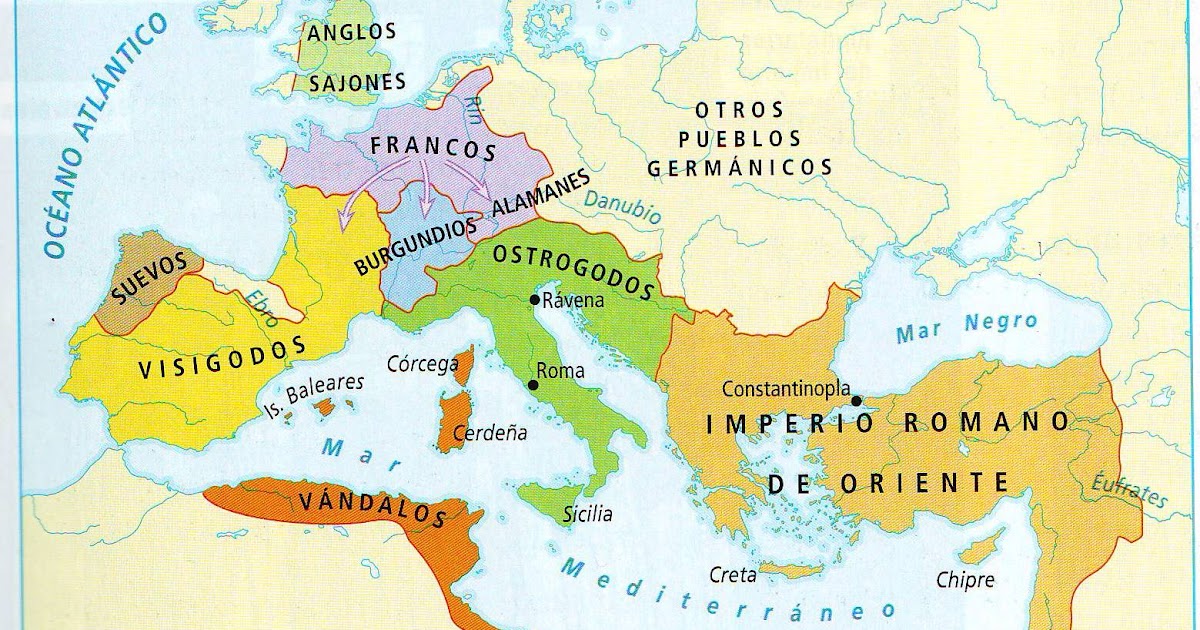 Sciencefor4thgrade: LAS INVASIONES GERMÁNICAS Y EL REINO VISIGODO