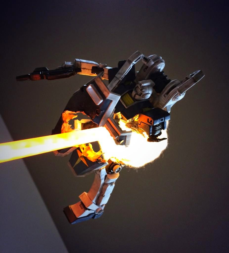 Custom Build with LED and Diorama: HGGT 1/144 RGM-79 GM [Gundam ...