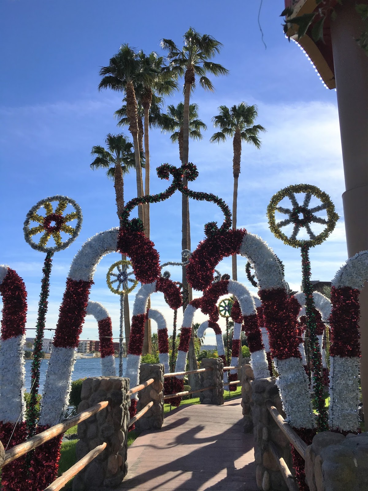 Laughlin Buzz: Candy Cane Lane on the Laughlin, NV Riverwalk