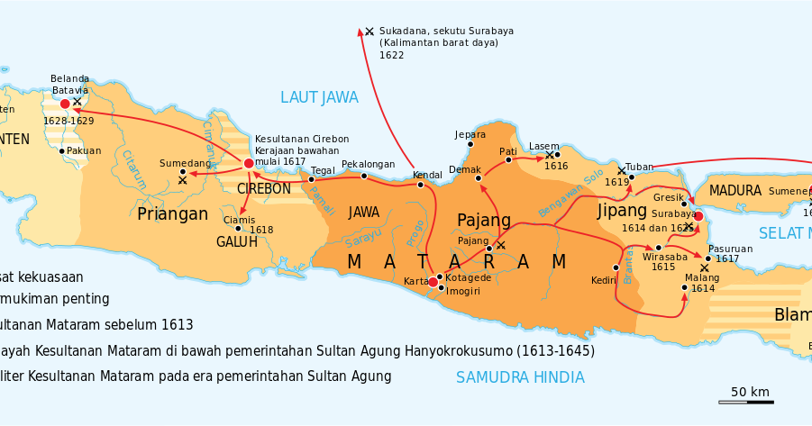 Sejarah Kerajaan Mataram Islam (1577 - 1681) - Idsejarah.net