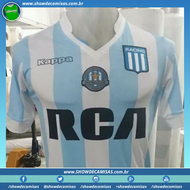 Nova camisa titular do Racing Club tem imagem vazada - Show de Camisas