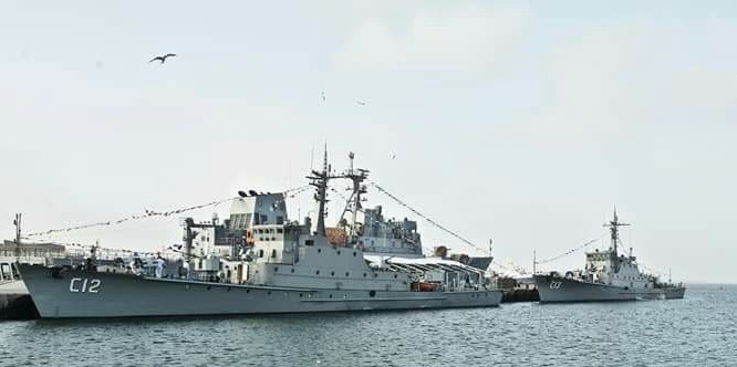 Namibian Navy commissions two Haiqing Anti-Submarine patrol ships ...