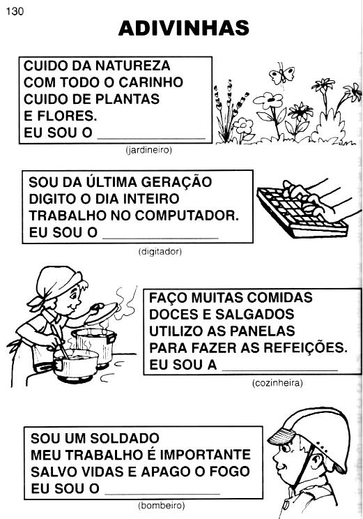 Advinhas das Profissões | Pra Gente Miúda