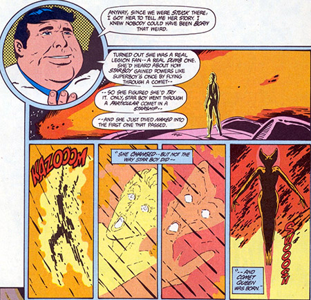 The Legion of Super Bloggers! : Who's Who: Comet Queen