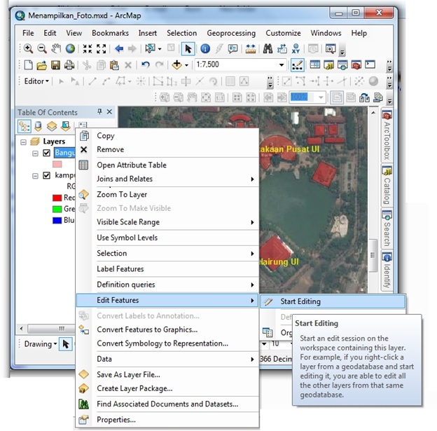 Menampilkan Informasi Foto (Image) di ArcGIS Dengan HTML Popup - GISPEDIA Menampilkan Informasi Foto (Image) di ArcGIS Dengan HTML Popup - GISPEDIA