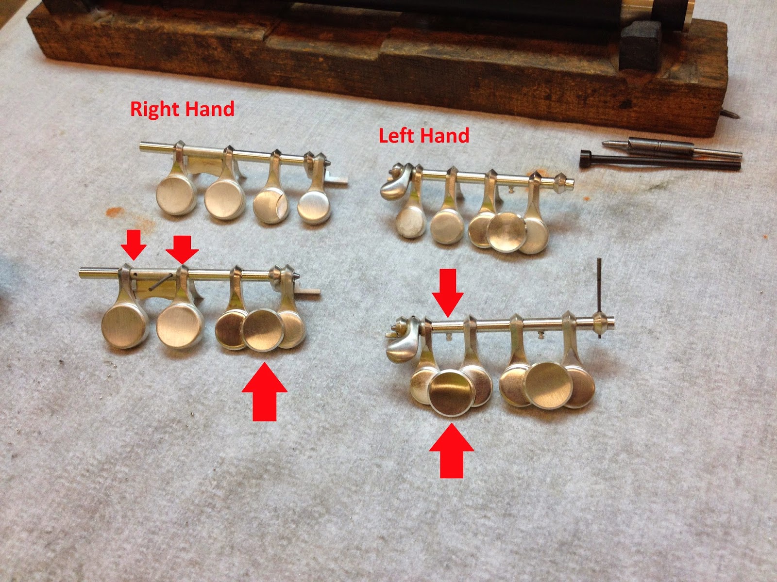 Flute Builder : Signature Piccolo Mechanism