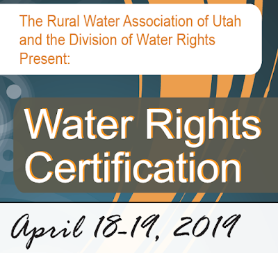Utah Water Law and Water Rights: 2019
