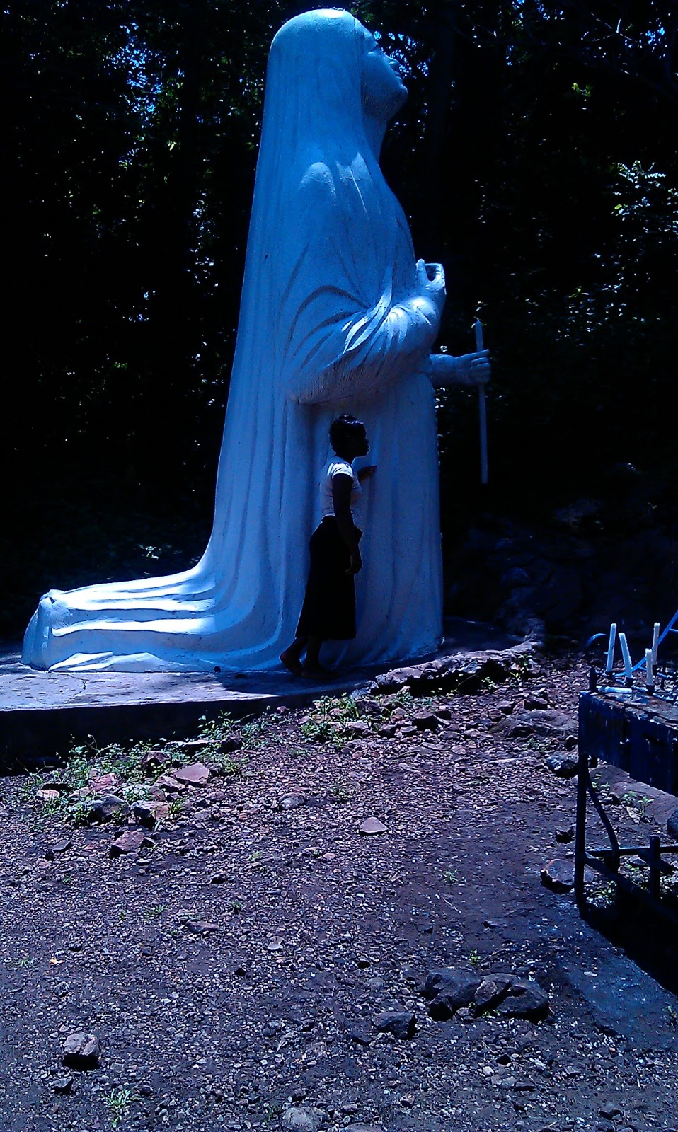 Rhodel: My journey to the " OUR LADY OF LOURDES GROTTO" Kpando Agbenoxoe.