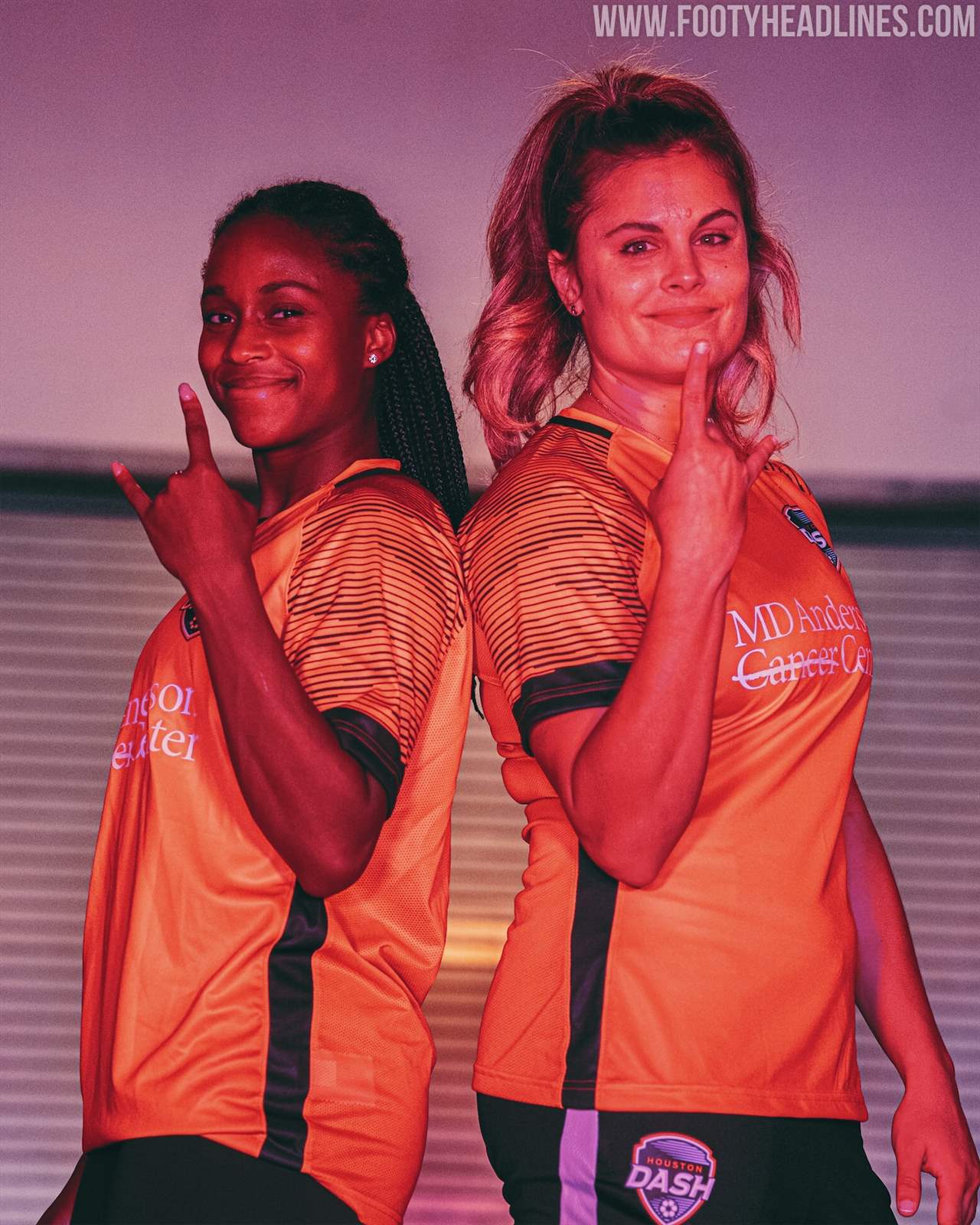 Houston Dash 2020 Home & Away Kits Released - Footy Headlines
