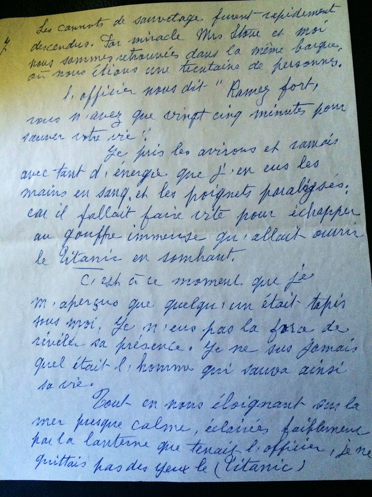 Titanic Survivor’s Letter Reveals Harrowing New Perspective on the ...