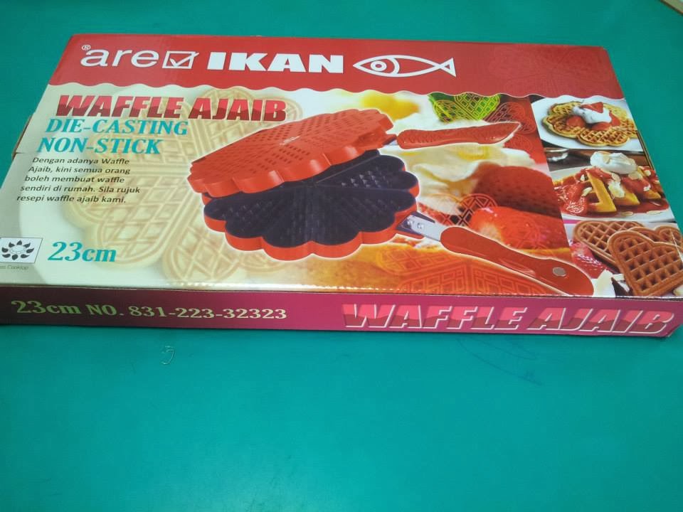 MARSHAENA COLLECTION: Guna waffer pan pun boleh buat pizza di rumah ...