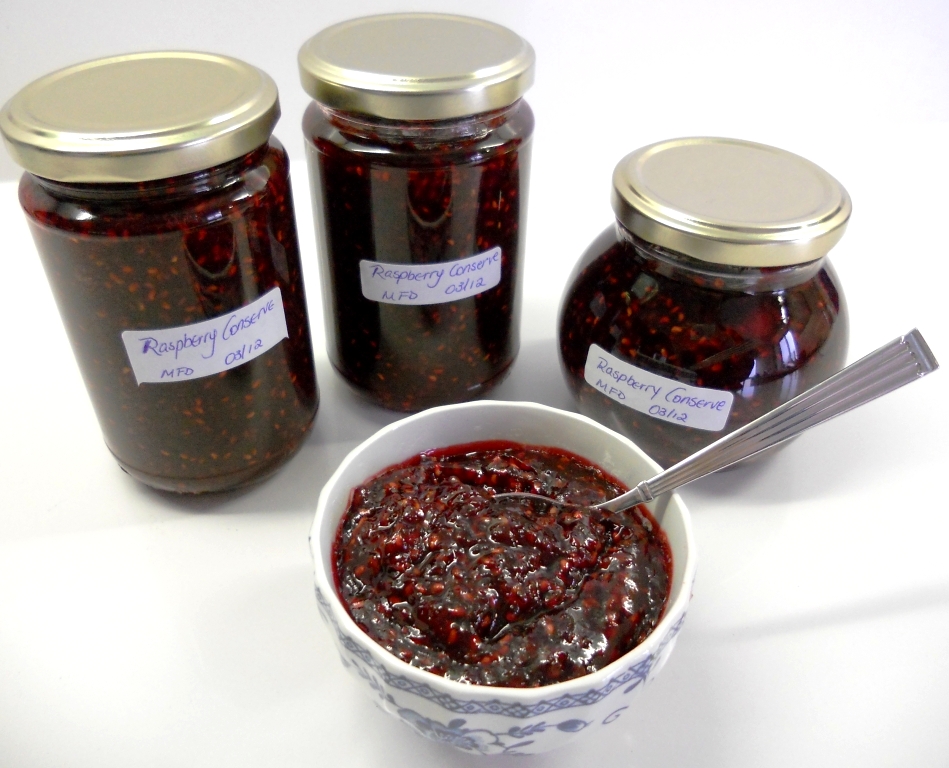 Marthese Seasonal Food: Raspberry Conserve