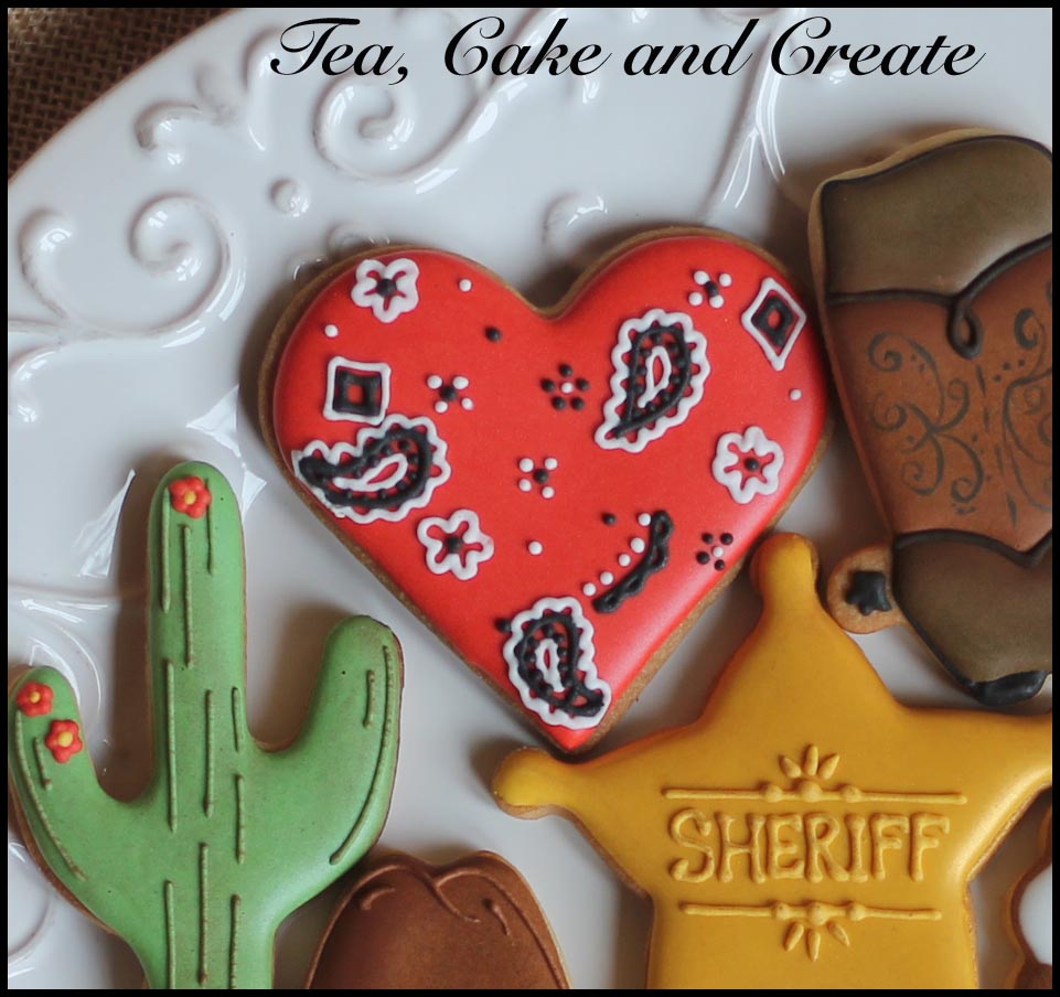 Tea, Cake & Create: Western Themed Cookies