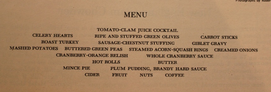 Jen But Never Jenn: American Thanksgiving: 1940s, 1950s & 1960s Editions