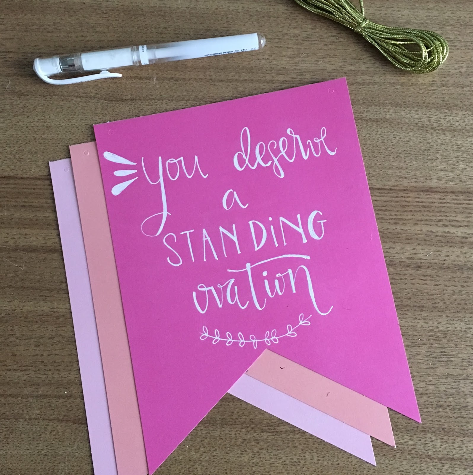 Positive message banners