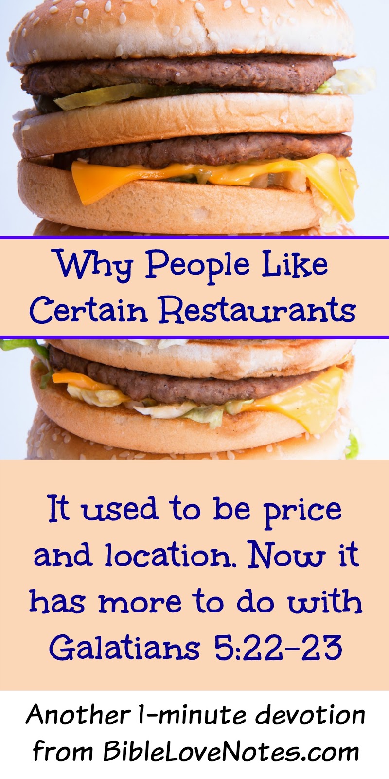 Bible Love Notes: Fast Food for the Soul