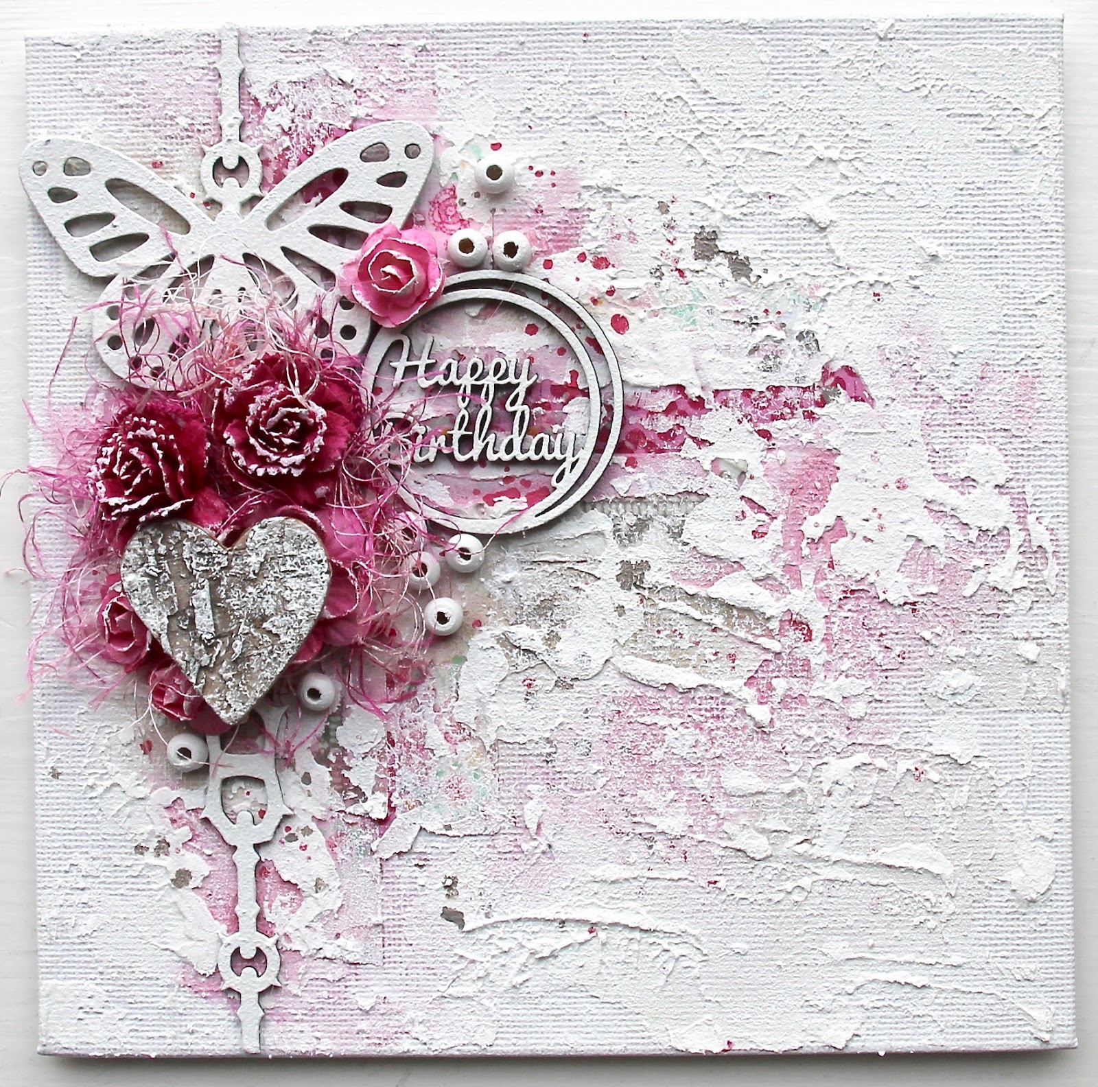 Ingrid's place: set of two canvas cards -2Crafty Chipboard-