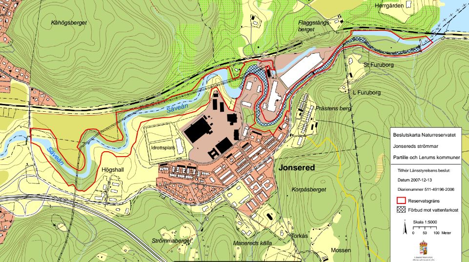Liv i kanot: Säveån 3 - Jonsered - Partille centrum - centrala Göteborg