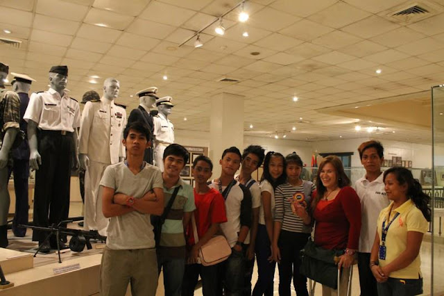 Happy Blue Thoughts: Project Lakbay Aral Goes to the AFP Museum