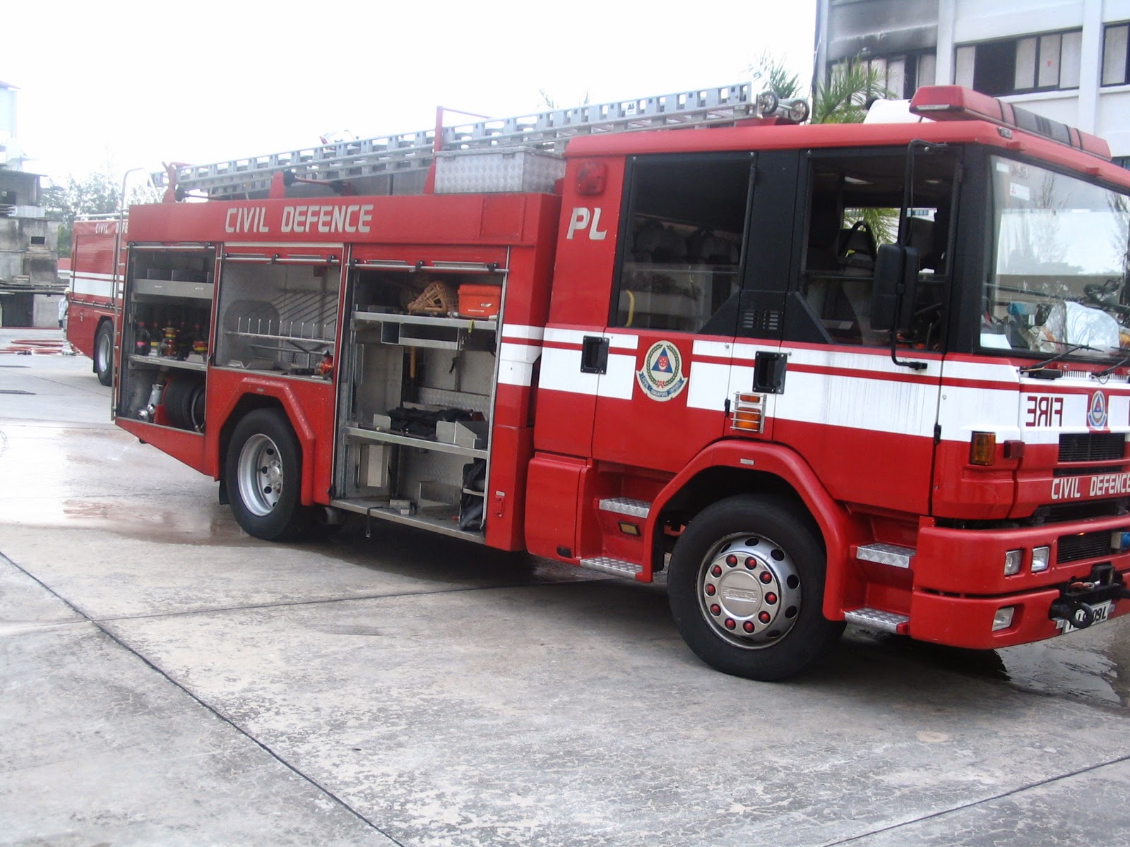 Civil Defence of Malaysia ( CDEF ): Singapore Civil Defence Force Vehicle
