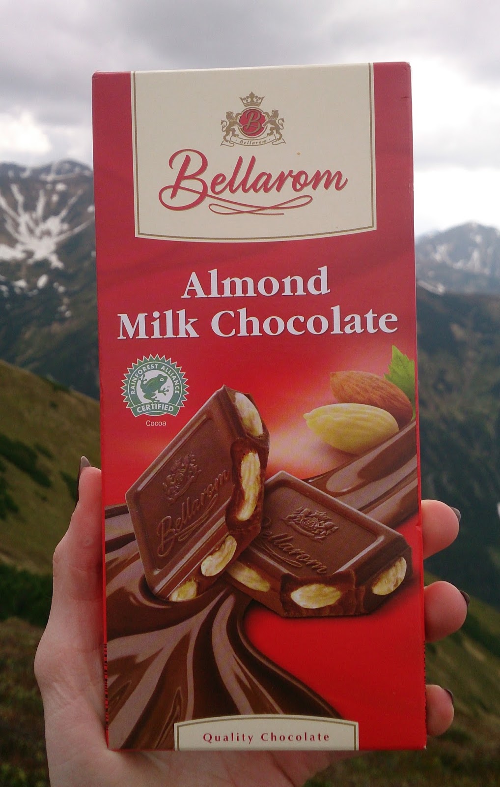 Chwile zasłodzenia: Bellarom Almond Milk Chocolate mleczna śmietankowa ...