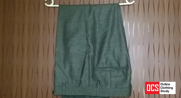 Operation Bulletin of a Formal Trouser