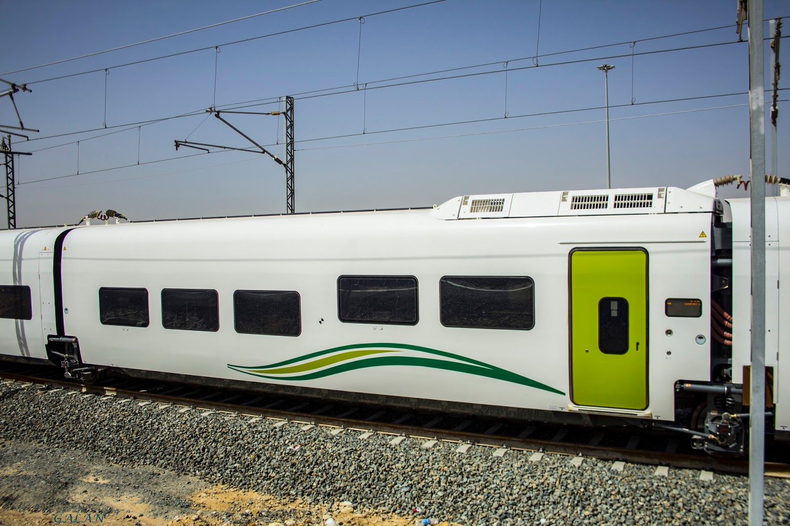 Trenes y mas trenes: Haramain Hight Speed Rail Talgo train static test