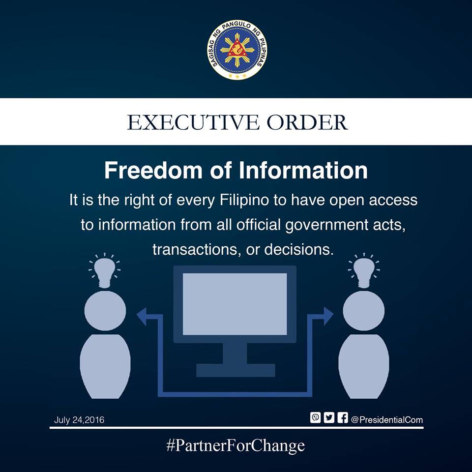 IN PHOTOS: Duterte signs EO on Freedom of Information (FOI)