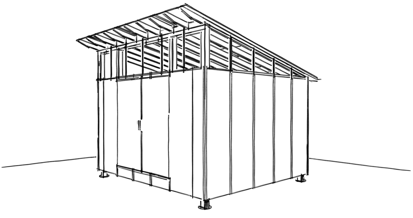 Ecclesia Domestica: Design for a storage shed