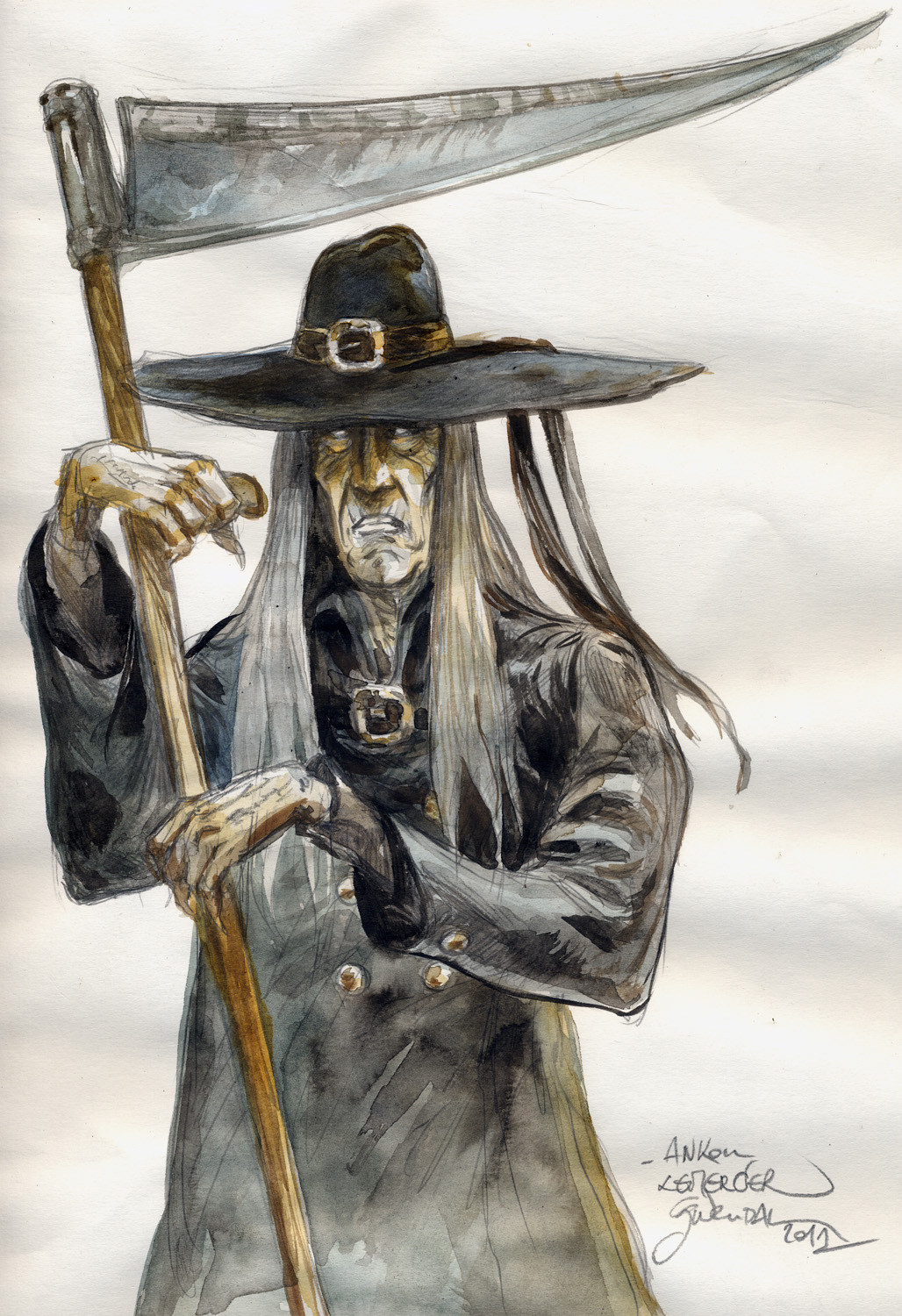 EL INFRAMUNDO UN VIAJE SIN RETORNO : ANKOU: EL SIRVIENTE DE LA MUERTE ...