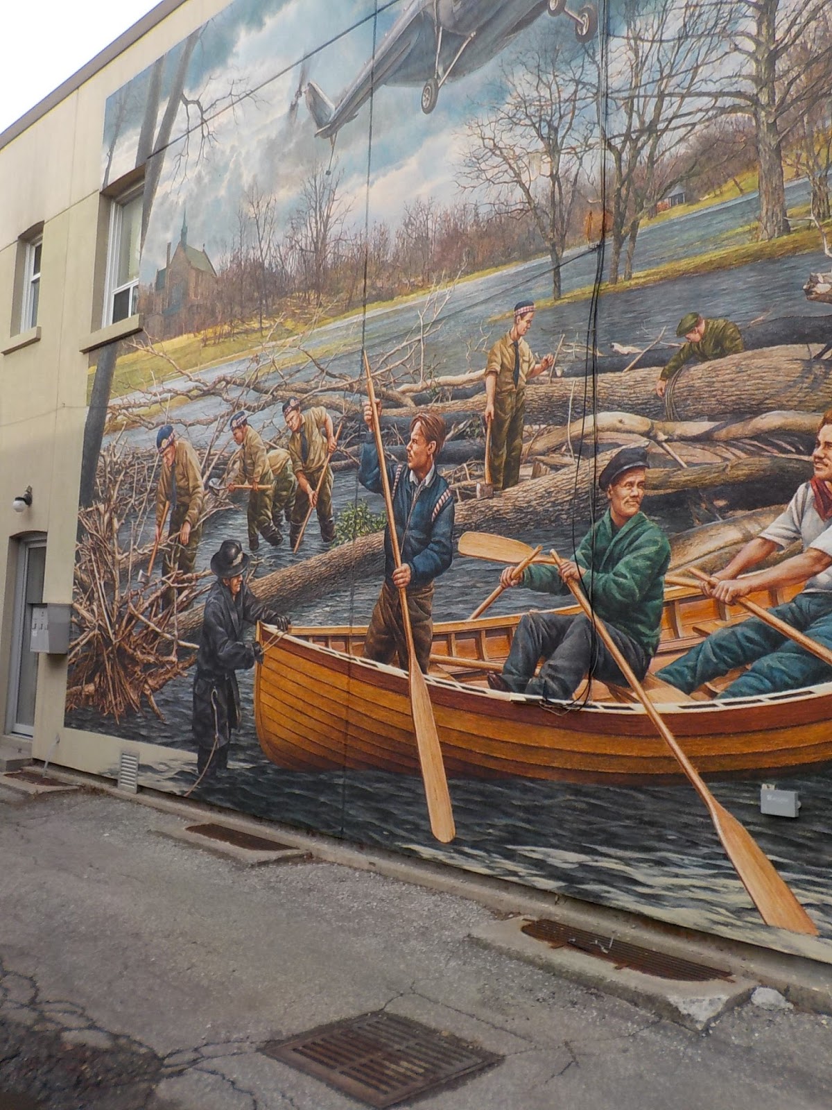 CHARLES WEISS ART: Street Murals on Dundas Street West Toronto