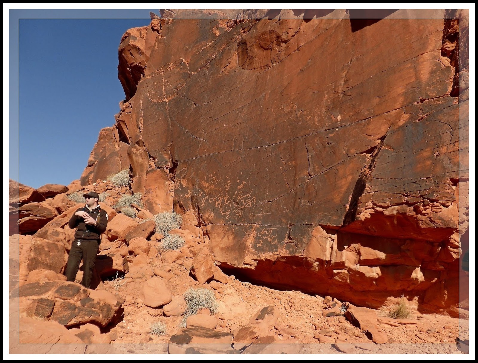 Ken's Photo Gallery: Duck Rock Hike Petroglyphs - Summary Page