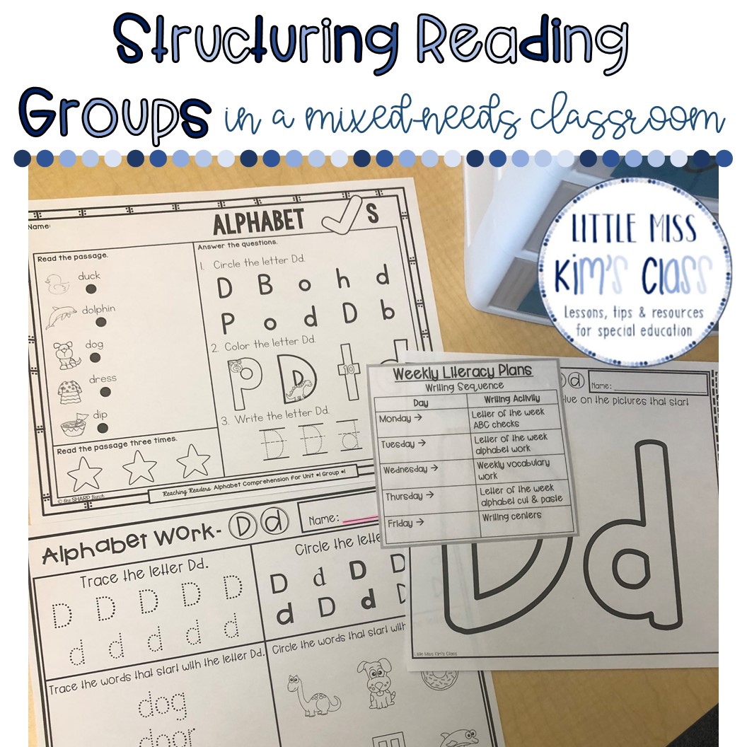 Little Miss Kim's Class: Structuring Reading Groups in a Classroom Mix ...