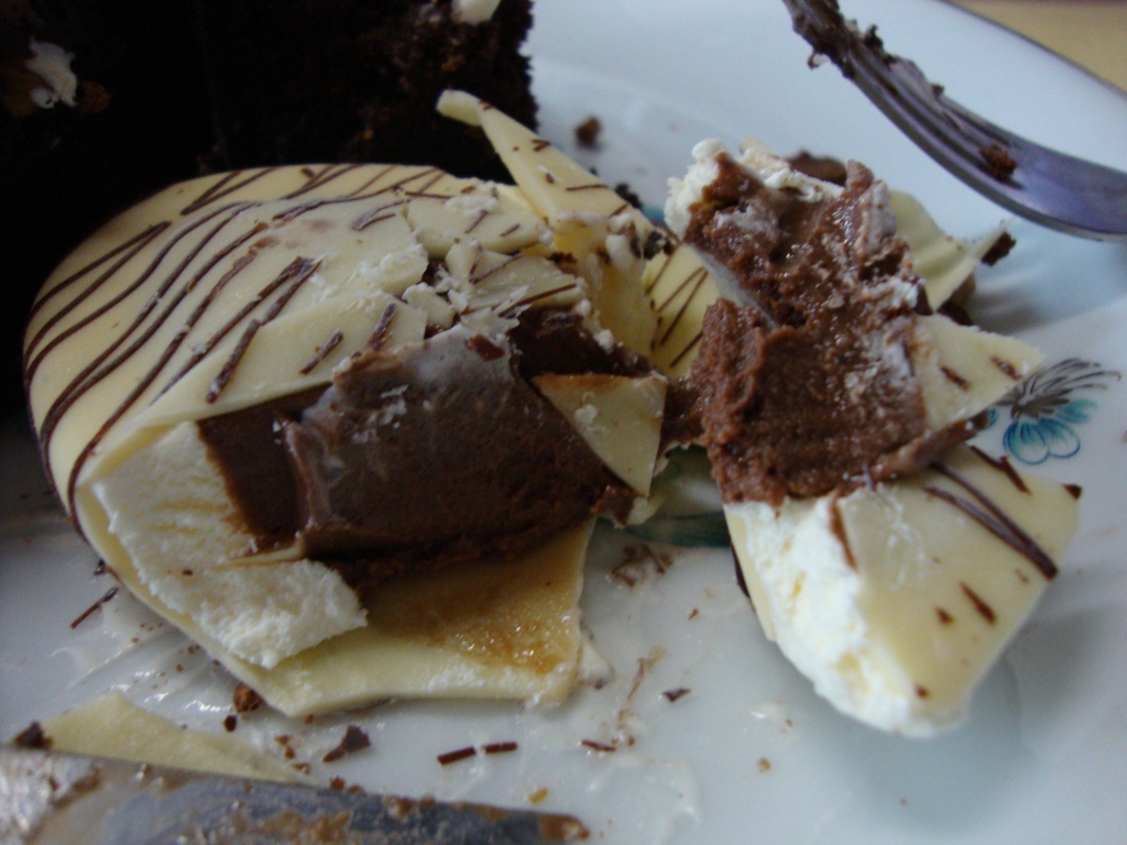 Truffel d'Oro: Brownie com..Picolé Mega Trufa!