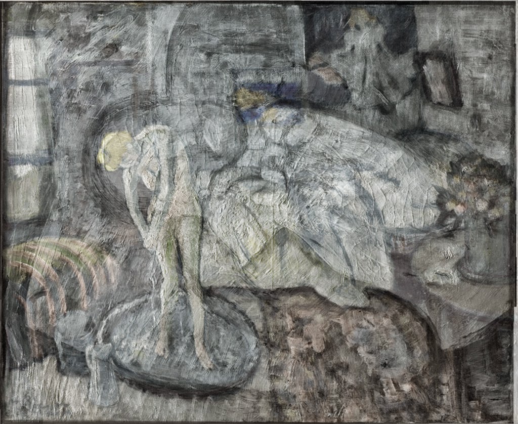 Phillips Collection find a mystery man under a Picasso's The Blue Room ...