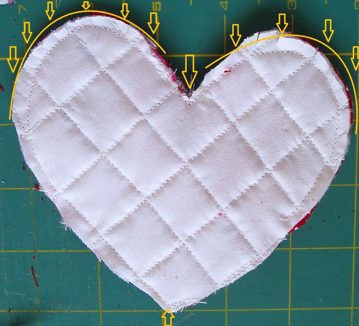 Sunshine in the Attic: Valentine Heart Pin Cushion Tutorial (or Fun ...