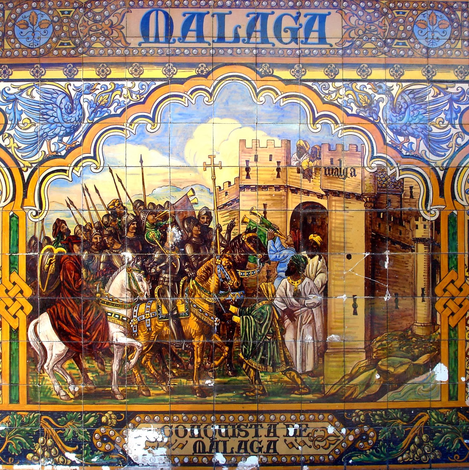 OTRA HISTORIA DE ESPAÑA: CONQUISTA DE MÁLAGA, año 1487